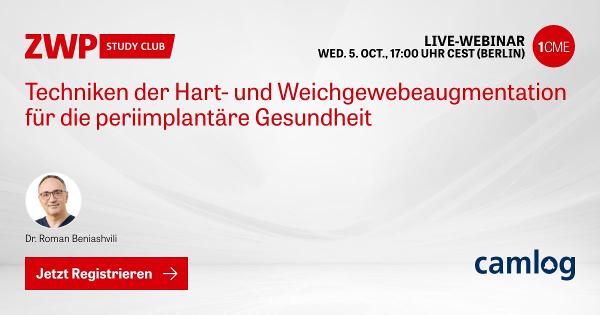 Techniken der Hart- und Weichgewebeaugmentation für die periimplantäre Gesundheit - Webinar ...