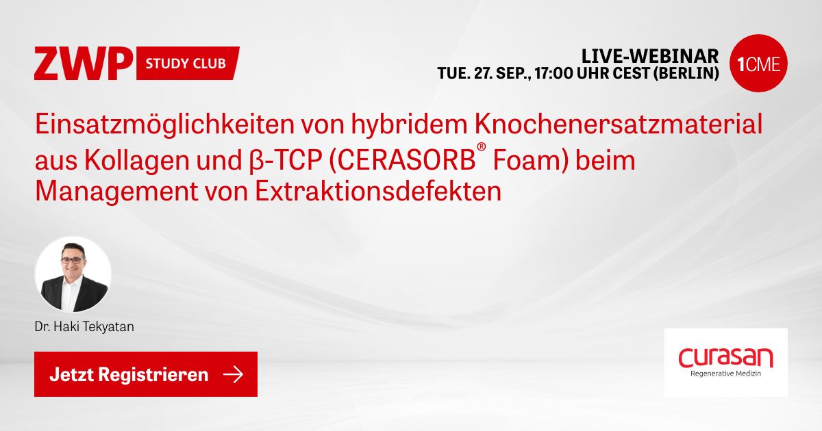 Einsatzmöglichkeiten von hybridem Knochenersatzmaterial aus Kollagen und β-TCP (CERASORB ® Foam ...