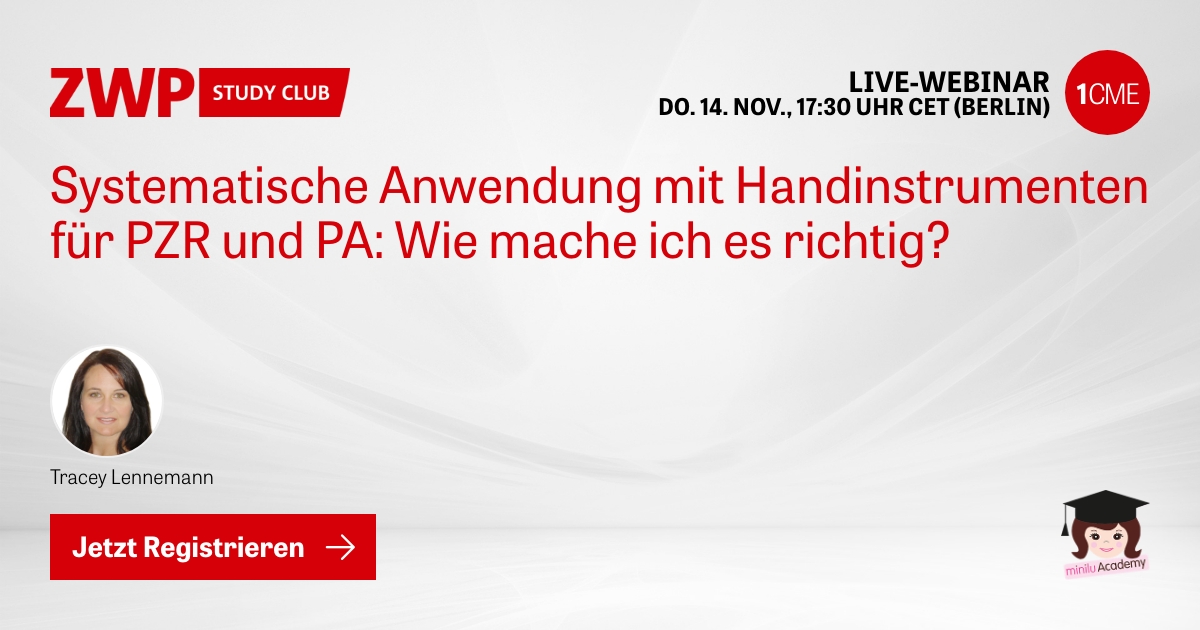 Systematische Anwendung mit Handinstrumenten für PZR und PA: Wie mache ich es richtig? - Webinar ...